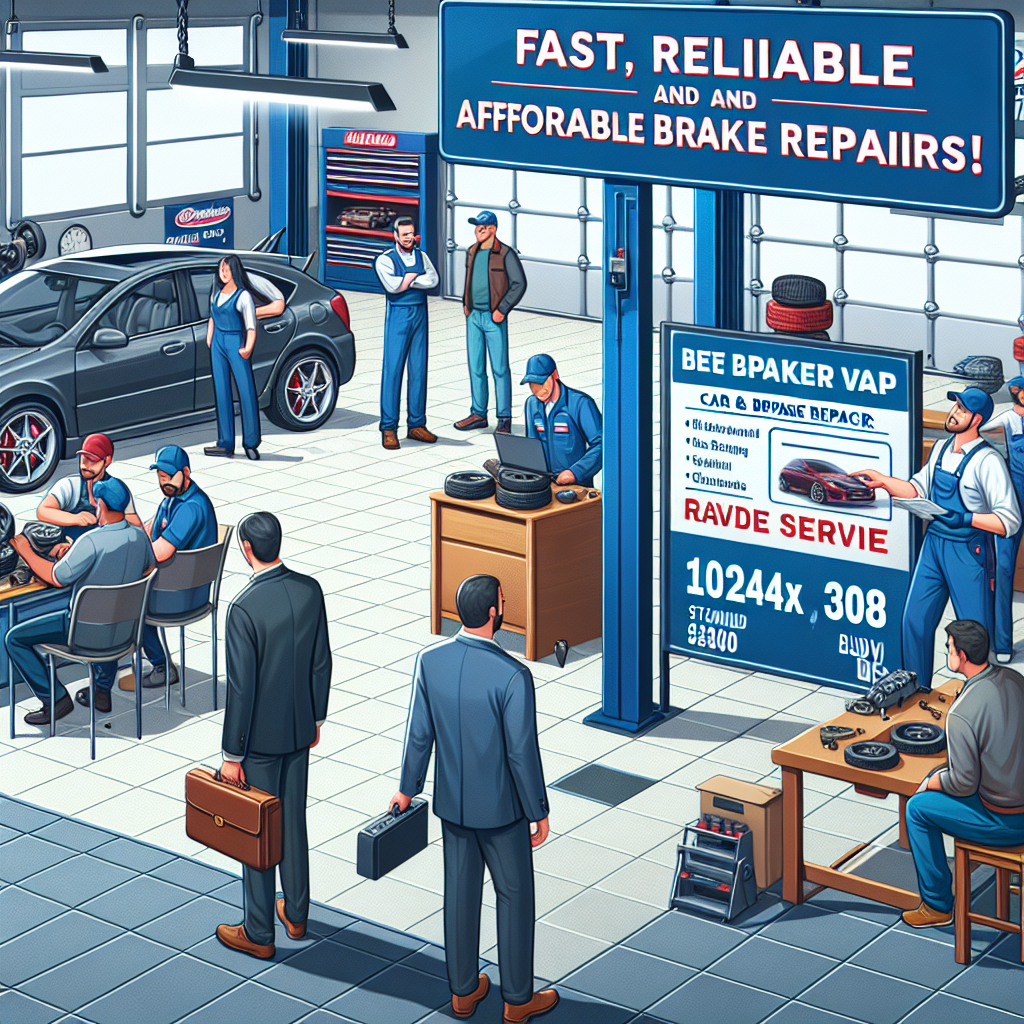 Optimizing Brake Repair: Fast, Reliable, and Affordable Solutions in ...