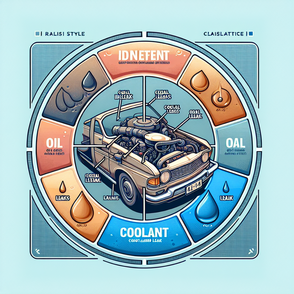 Identifying Vehicle Fluid Leaks Oil Vs Coolant Diagnostics And