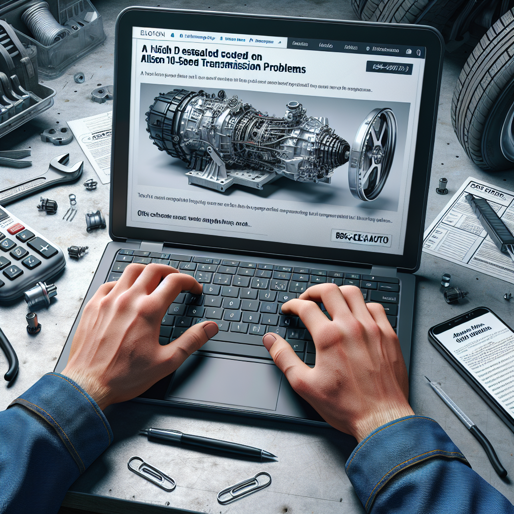 Expert Solutions for Allison 10 Speed Transmission Problems: Call 855 ...