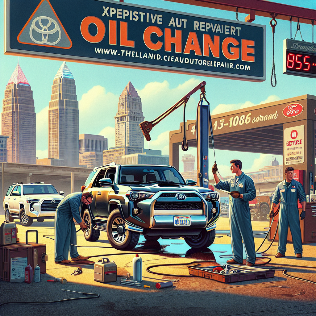 Expert Oil Change Services for Your 3rd Gen 4Runner in Cleveland, Ohio ...